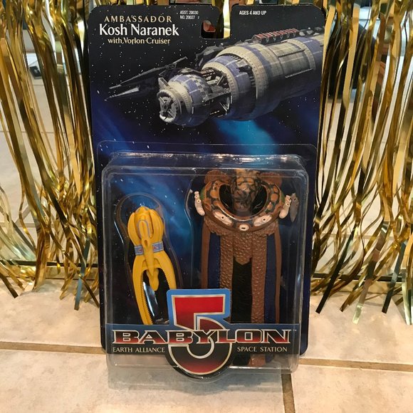Warner Bros. | Toys | New Babylon 5 Ambassador Kosh Naranek With Vorlon Cruiser Action Figure ...